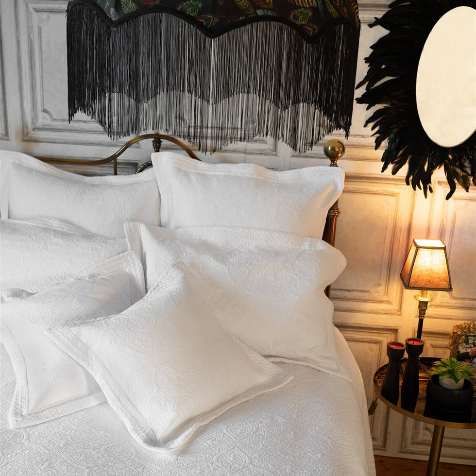 Windsor White Cotton Bedspread – Forever England