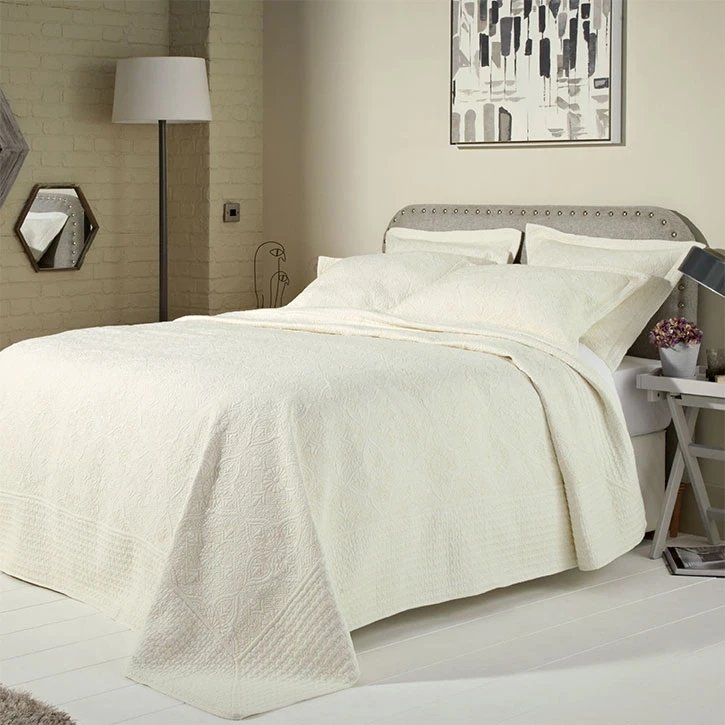 Burford Cream Bedspread Forever England
